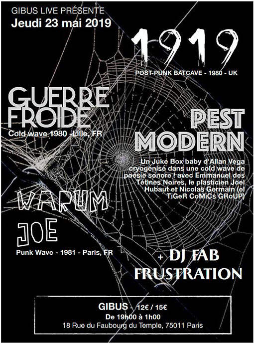 Prémo | Warum Joe, Guerre Froide, Pest Modern (Joël Hubaut et Emmanuel ...