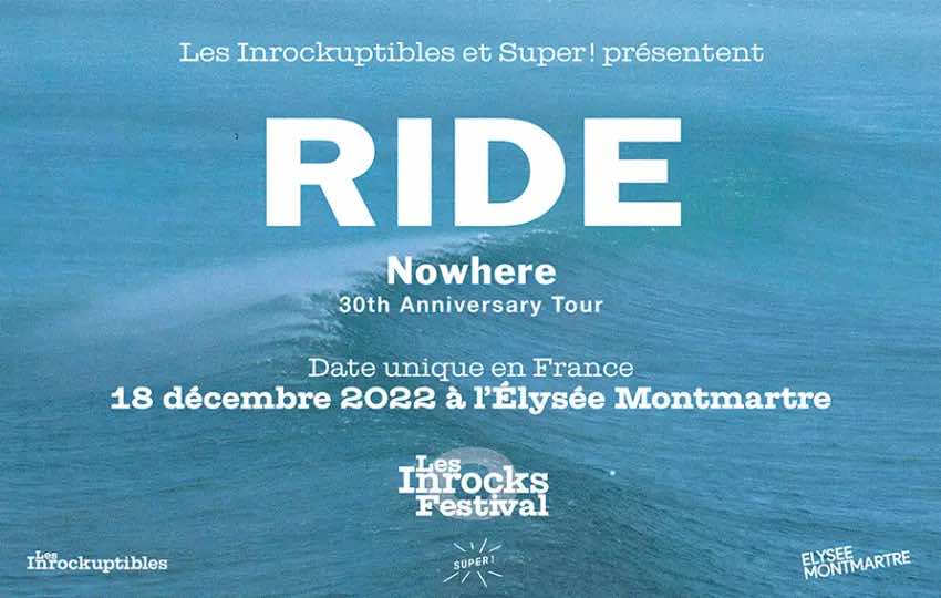 Prémo | Ride, un seul concert en France | Prémonition